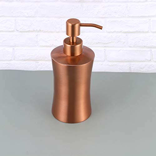 ONDIAN Soap Dish Dish Dispenser Cosmetics Refillable Steel Spa Liquid Bottles Bathroom Holders Pump Dispensers Gold Rose for Containers Hotel Bath Lotion Home Bottle Empty Shower Foaming Shampoo