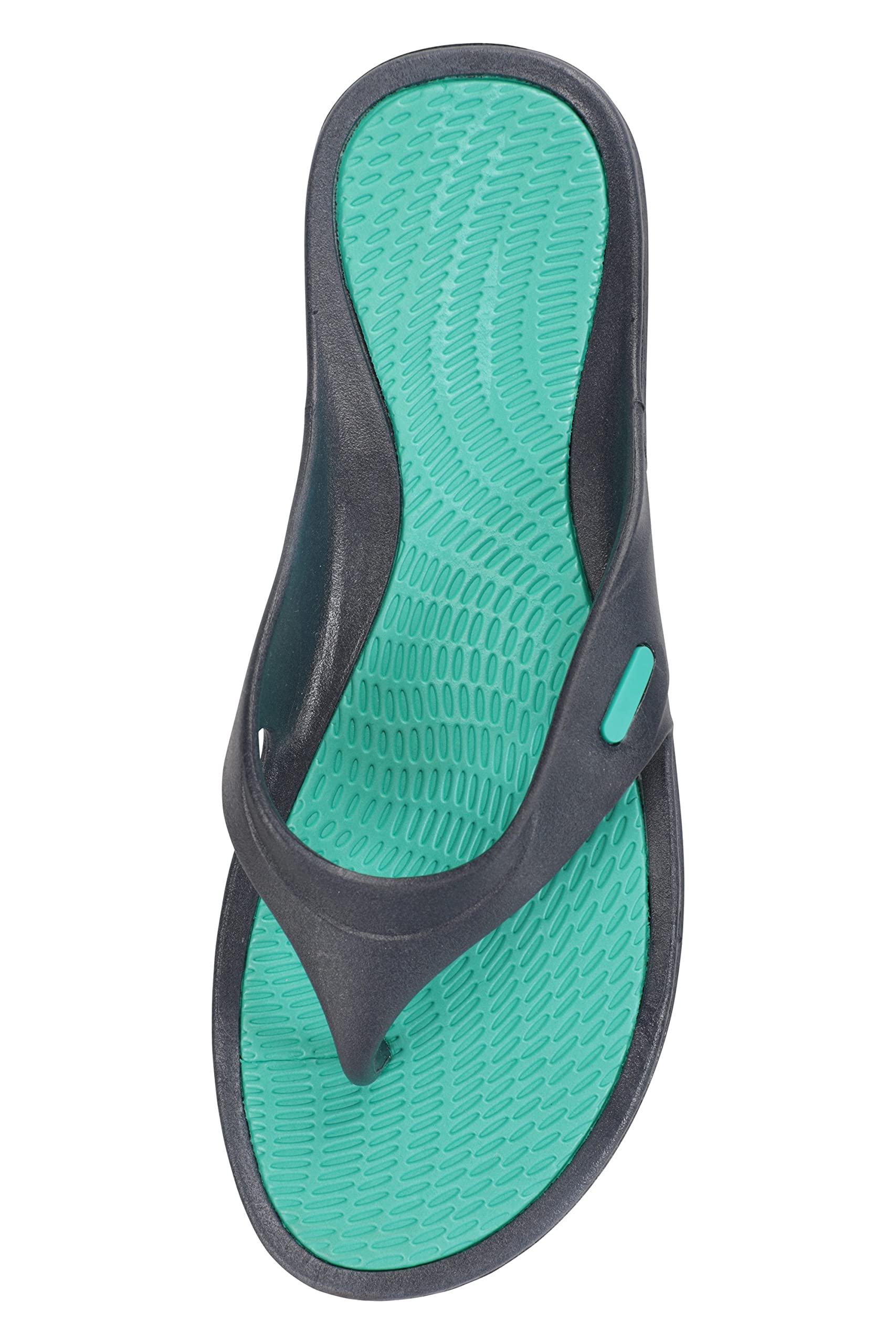Mountain Warehouse Street Womens Flip Flops - Ladies Summer Sandals Blue Womens Shoe Size 7 US