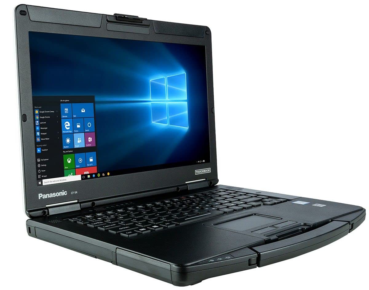 Panasonic Toughbook 54 14-inch Laptop - Intel Core i5-6300U 2.40GHz - 8GB - 256GB SSD - Wi-fi - Bluetooth - Backlit Keyboard - DVD - Windows 10 Pro (Renewed)