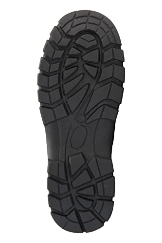 Mountain Warehouse Kids Fleece Lined Snow Boots - Warm Winter Shoes Dark Red Kids Shoe Size 6 US