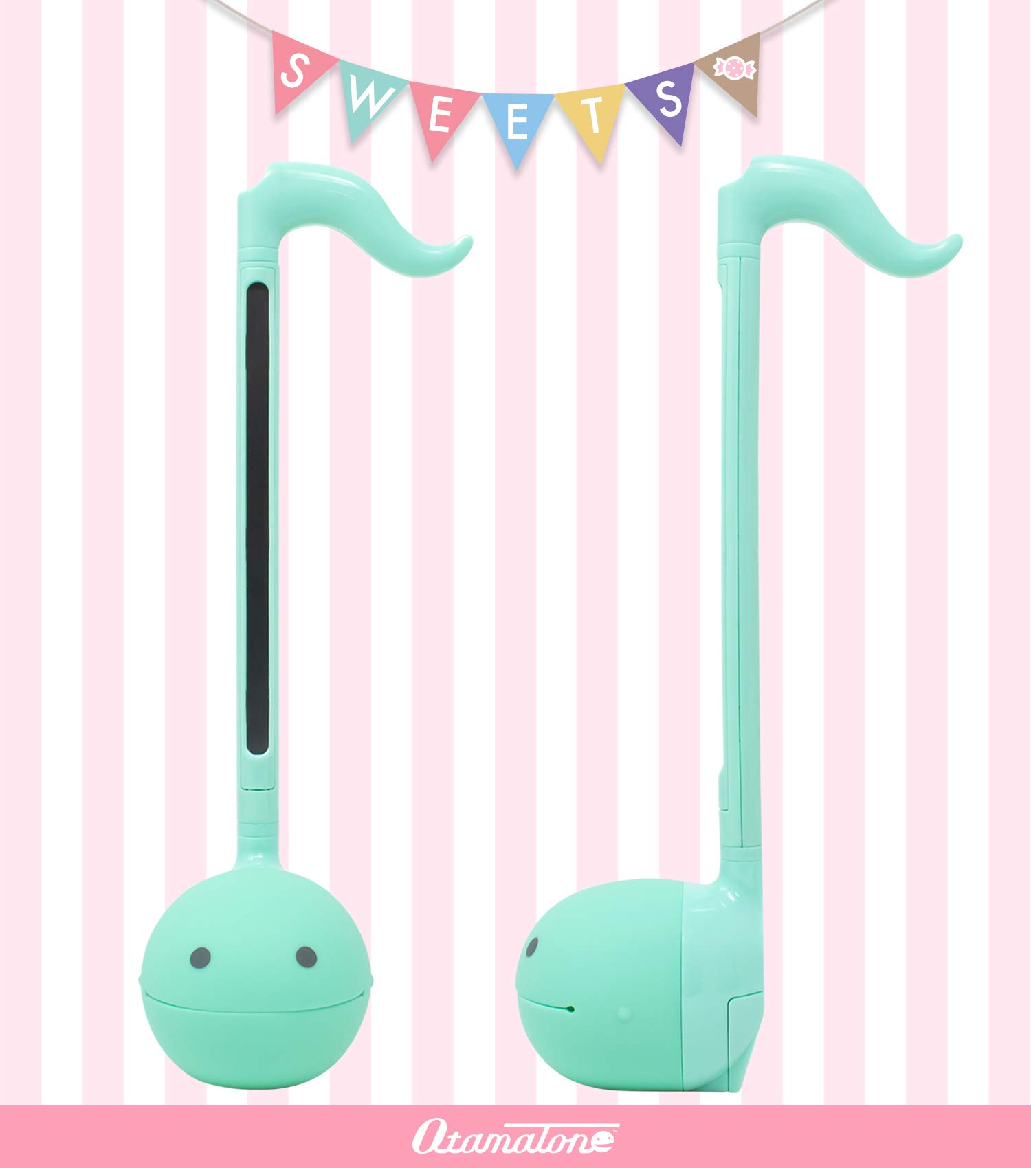 Otamatone Japanese Electronic Musical Instrument Portable Music Synthesizer from Japan by Maywa Denki Studio Award Winning, Educational Fun Gift for Children, Teens & Adults - Mint