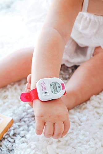 Meet Potty Watch The 1st Watch Made to Help Your Child Potty Train (Watch + Battery Replacement Kit, Pink)