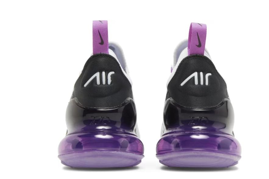 Nike Women's AIR MAX 270 White/Black-Fuchsia Dream AH6789 113 (us_Footwear_Size_System, Adult, Women, Numeric, Medium, Numeric_5)