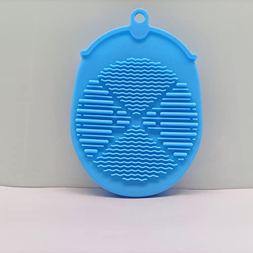 WASERCE Bath Rose Scented Silicone Bath Shower Brush Body Cleaning Scrubbing Brush Bathing Massage Glove Back Crack