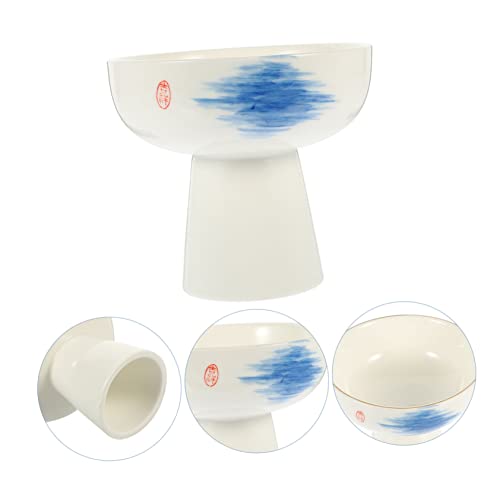 YARNOW 2pcs Goblet Ice Cream Sundae Cups Mini Dessert Cup Glass Dessert Bowls Mini Truffle Bowls Large Trifle Bowl Trifle Cake Footed Dessert Cup Pudding Bowl Ceramic Yogurt Cup Delicate