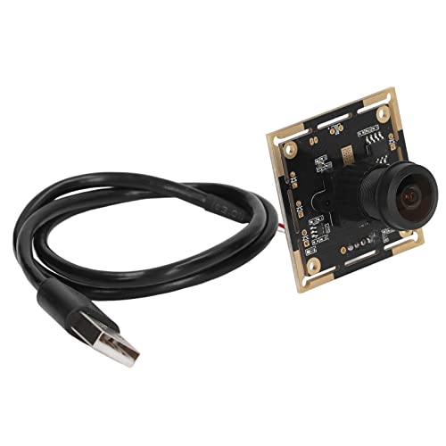 USB Camera Module, Device Embedded Camera Module OV9732 Photosensitive Chip HD 1280x720 Resolution 180 Degree Distortion Panorama for Industrial System