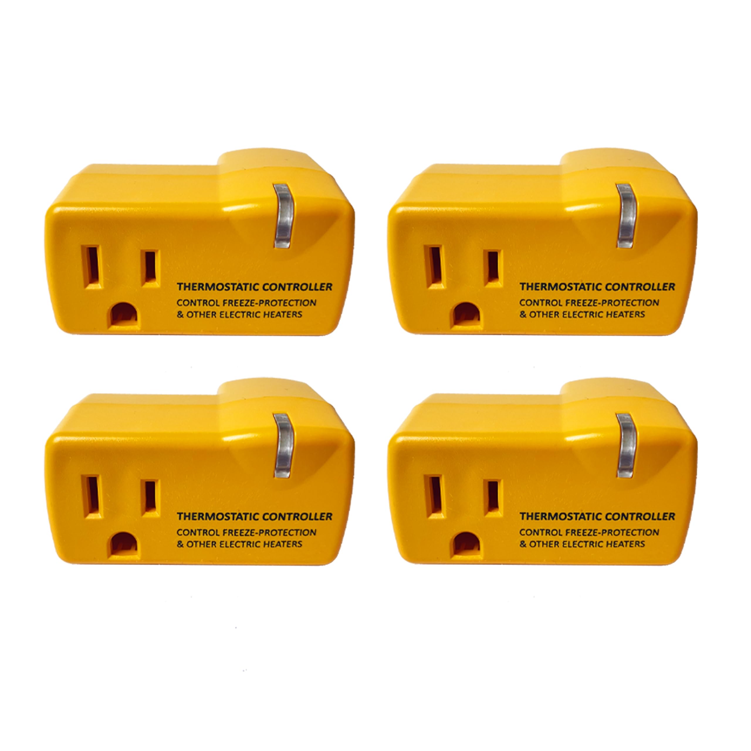 MAXKOSKO 2PCS Freeze Thermostatically Controlled Outlet,Automatically Turn On below 38°F and Off Over 50°F