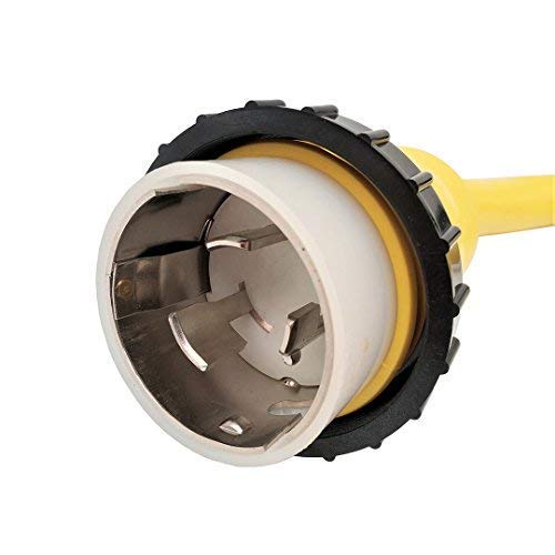 Parkworld 60042 Marine Shore Power 50 AMP 125 Volt Splitter. NEMA SS1-50P Male Plug to (2) SS1-50R Female Connector