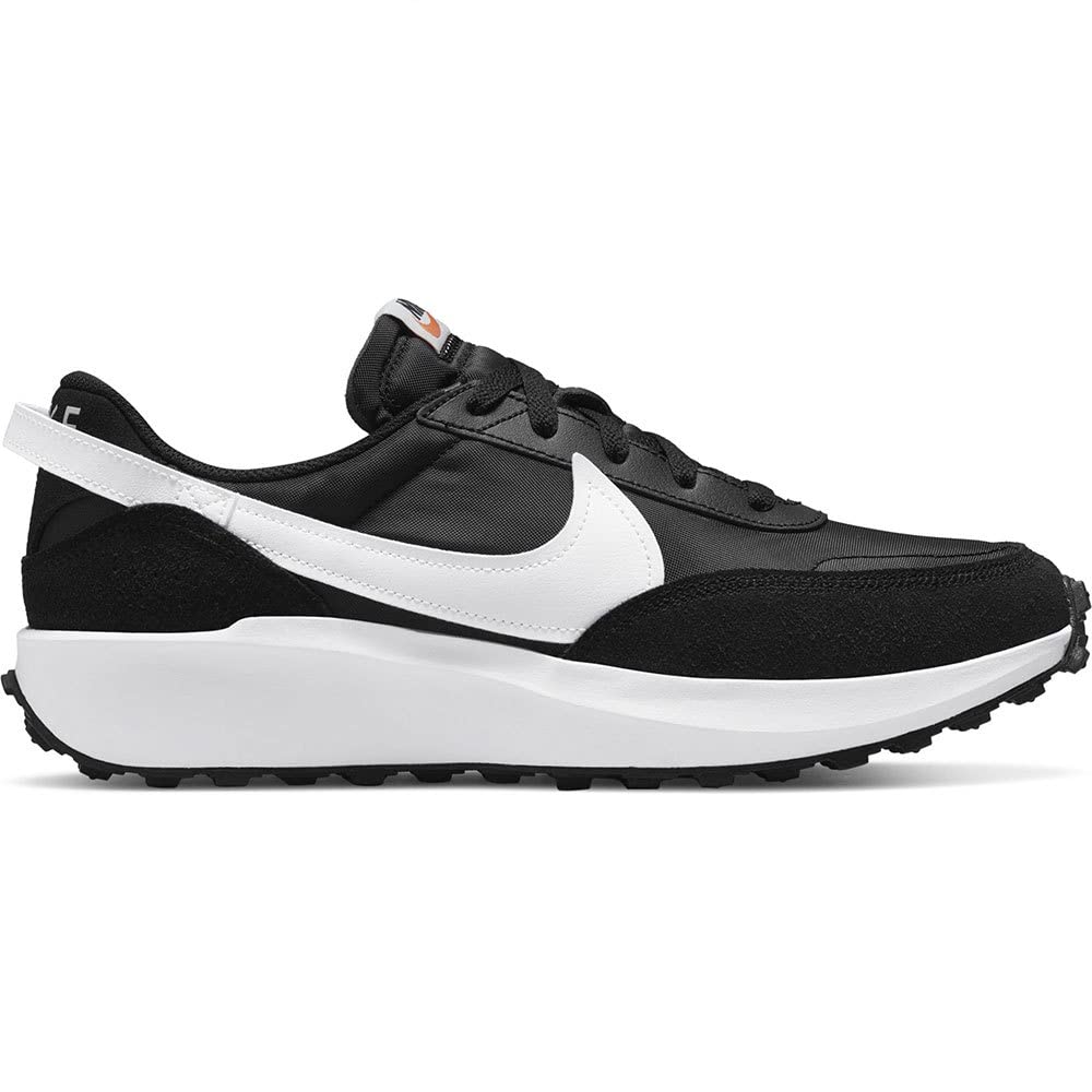 NIKE Men's Gymnastics Shoes Sneaker, Black White Orange Clear, 11