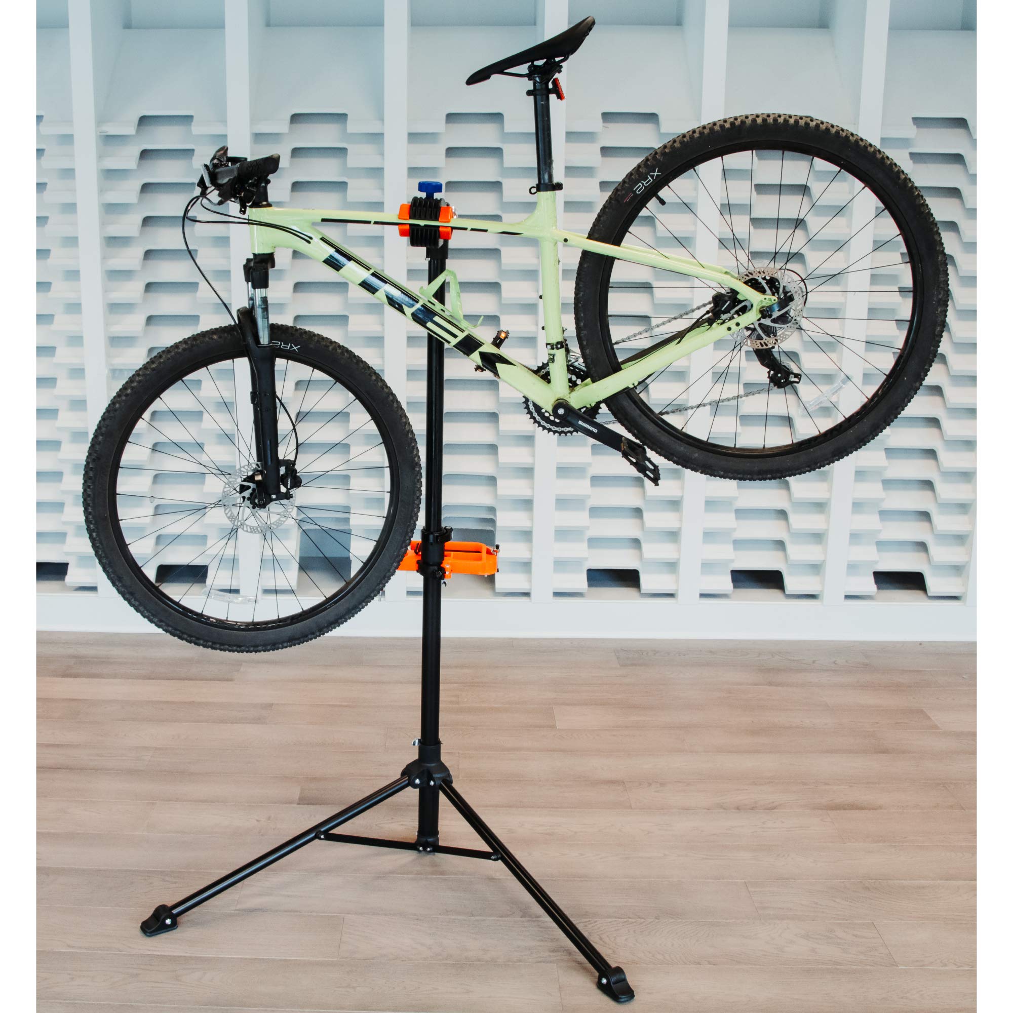 Lumintrail Bike Repair Stand Portable Adjustable Bicycle Workstand for Road and Mountain Bikes (Max 55lbs)