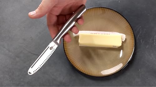 Simple preading Magic Butter Knife Spreader and Curler - Complete Your Kitchen Knives Set, Curl Your Butter with Ease 3 Different Ways (2).