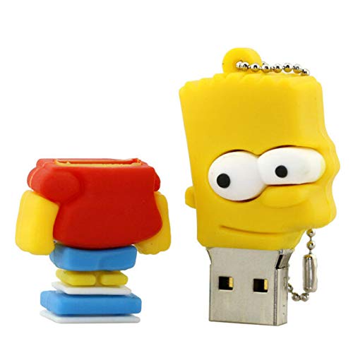 MOJO 32GB Simpsons Family USB Flash Drive - Fast Data Transfer for Computers, PCs, Laptops, Desktops, Macs (Bart Simpson)