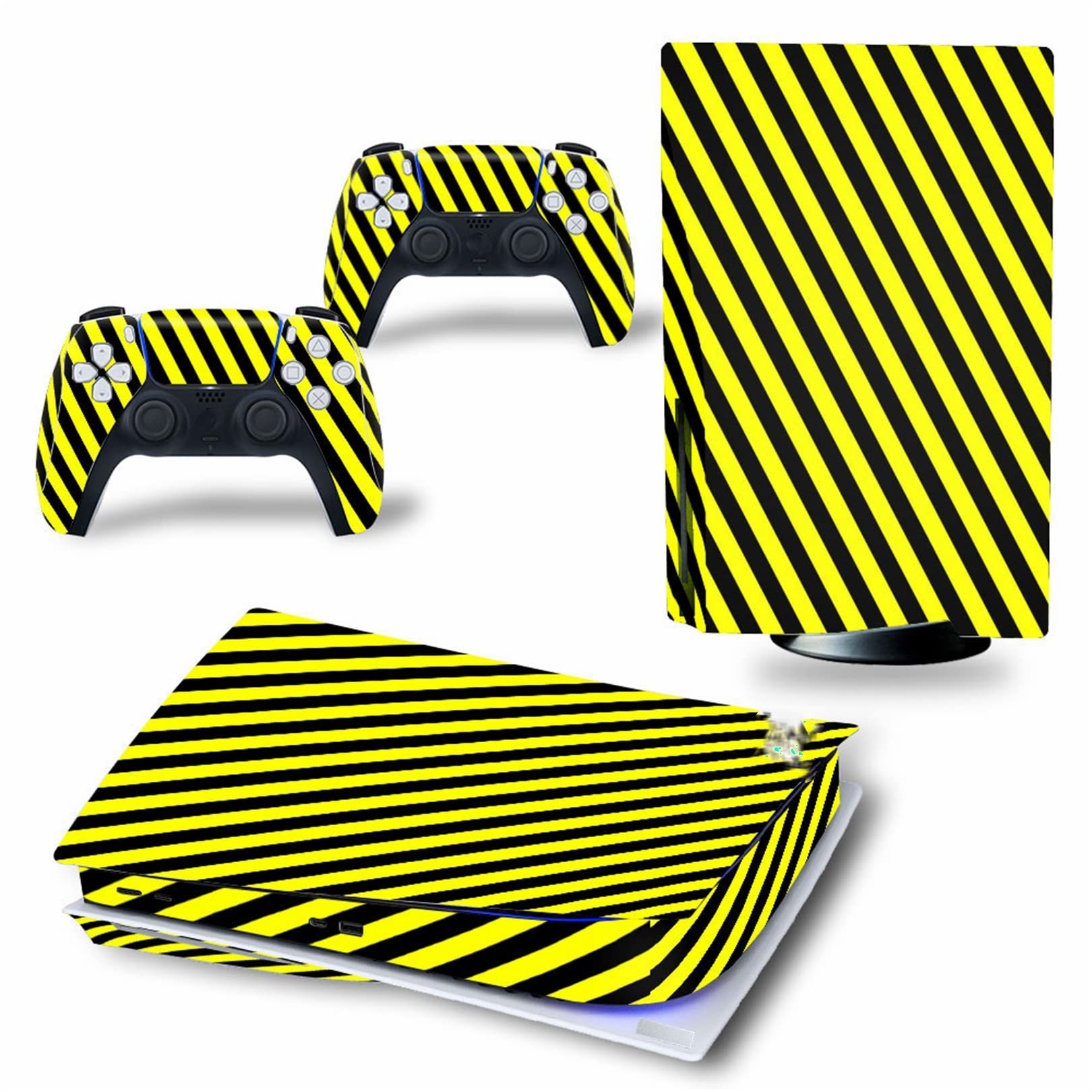 Top factory BUCEN for PS5 Skin Disc Edition & Digital Edition Console and Controller Vinyl Cover Skins Wraps Scratch Resistant, Compatible with for PS5 352698 Anti Scratch (Size : Digital Edition)