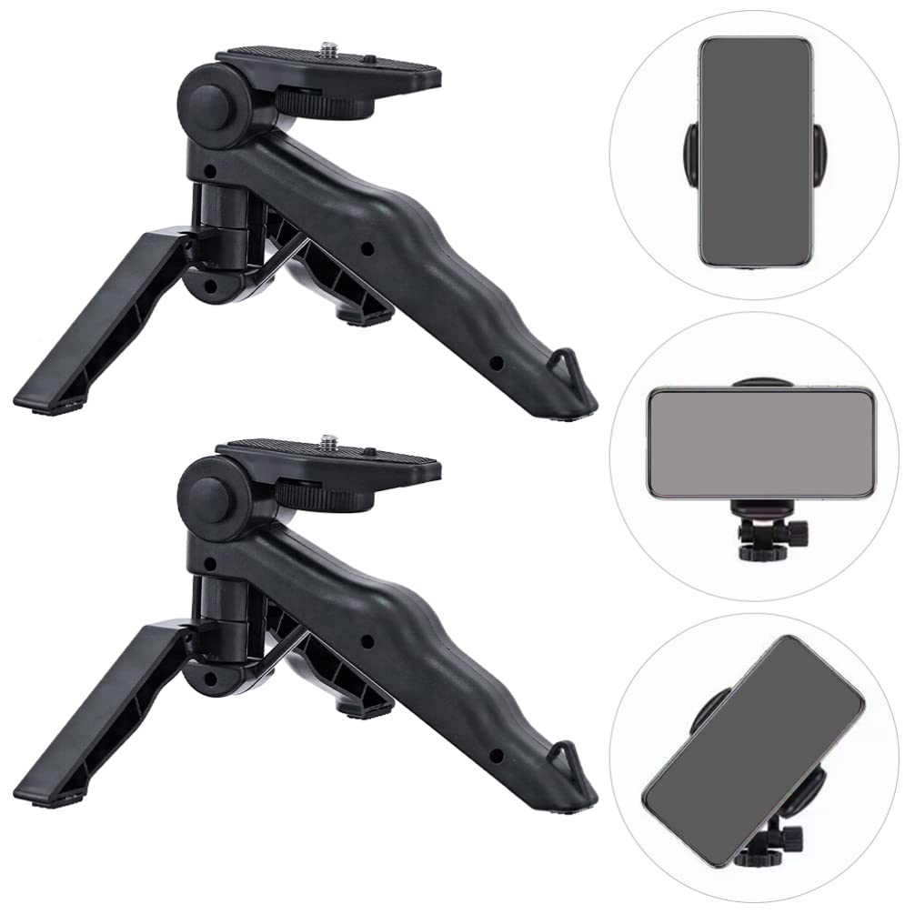 SOLUSTRE Camera Tripod Camera Tripod Action Camera Tripods Mini Desktop Tripods for Camera Mini Tripod Stands Holders for Mobile Cell Phone Camera Desk Travel Tripod Travel Tripod