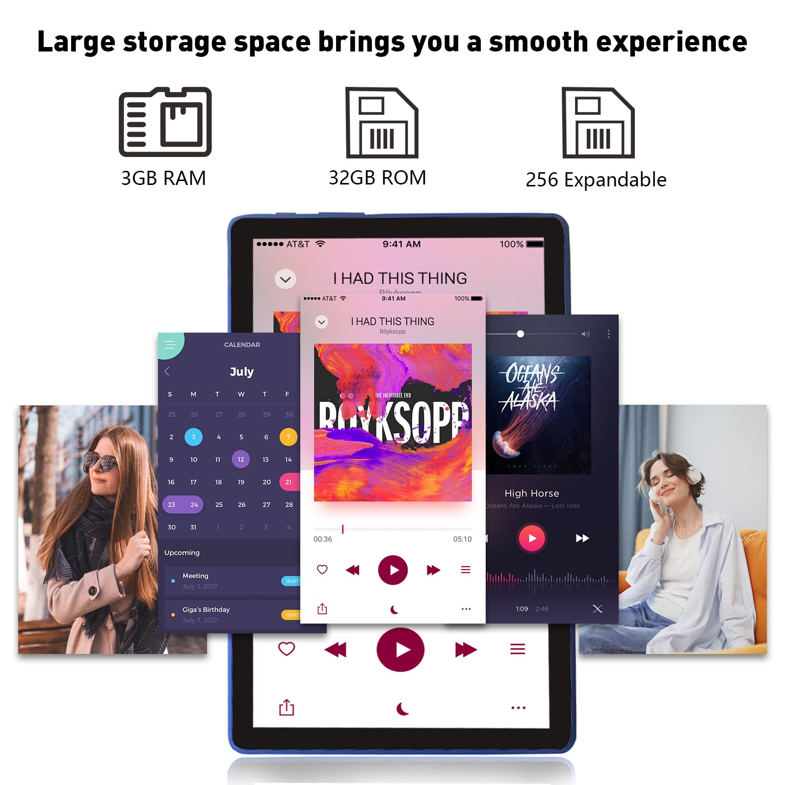 Tablet 10 Inch New,Android Tablet AX WiFi 6+2.4&5GWifi,3GB RAM 32GB ROM Storage,IPS HD 1332x800 Screen,4 Core Processor,Google Tablet, YouTube,Bluetooth 5.0,6000 mAh Battery,Leather Fine Grain(Oe)