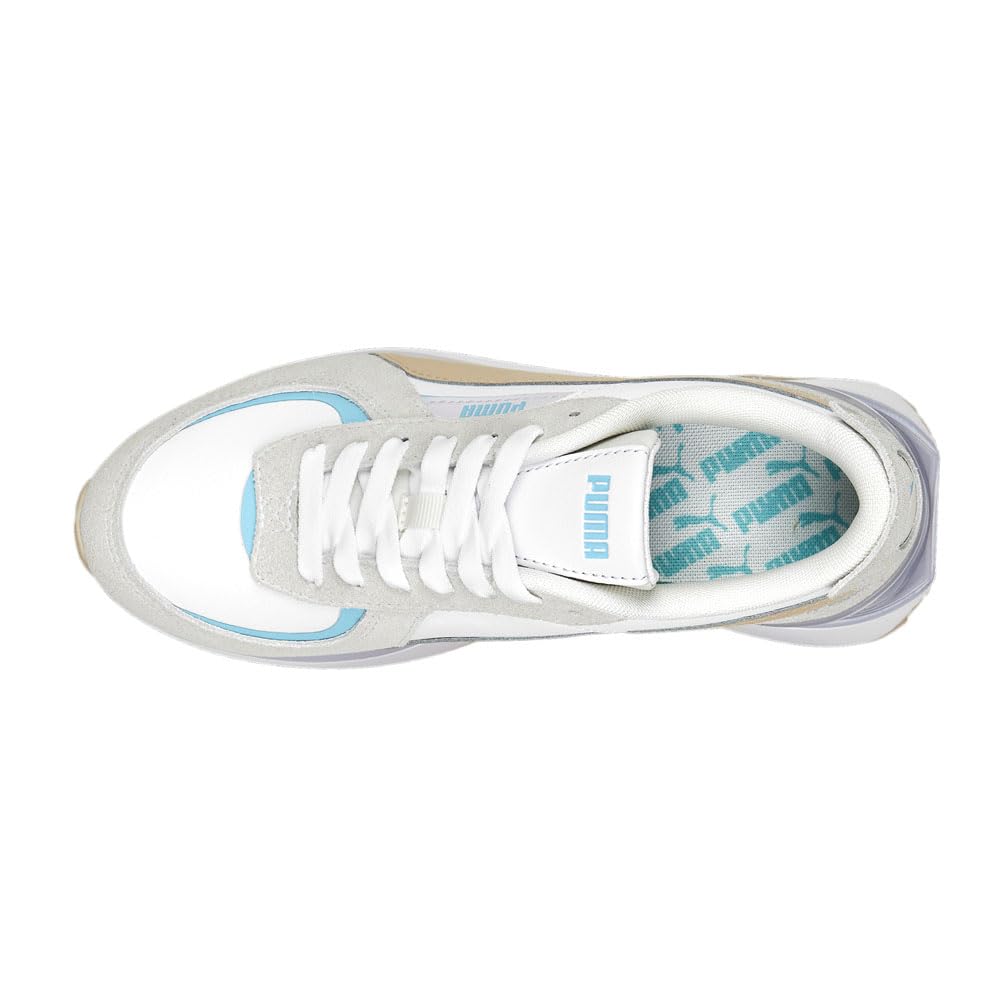 PUMA Cruise Rider Nu Brighter Days Puma White/Hero Blue 10.5 B (M)