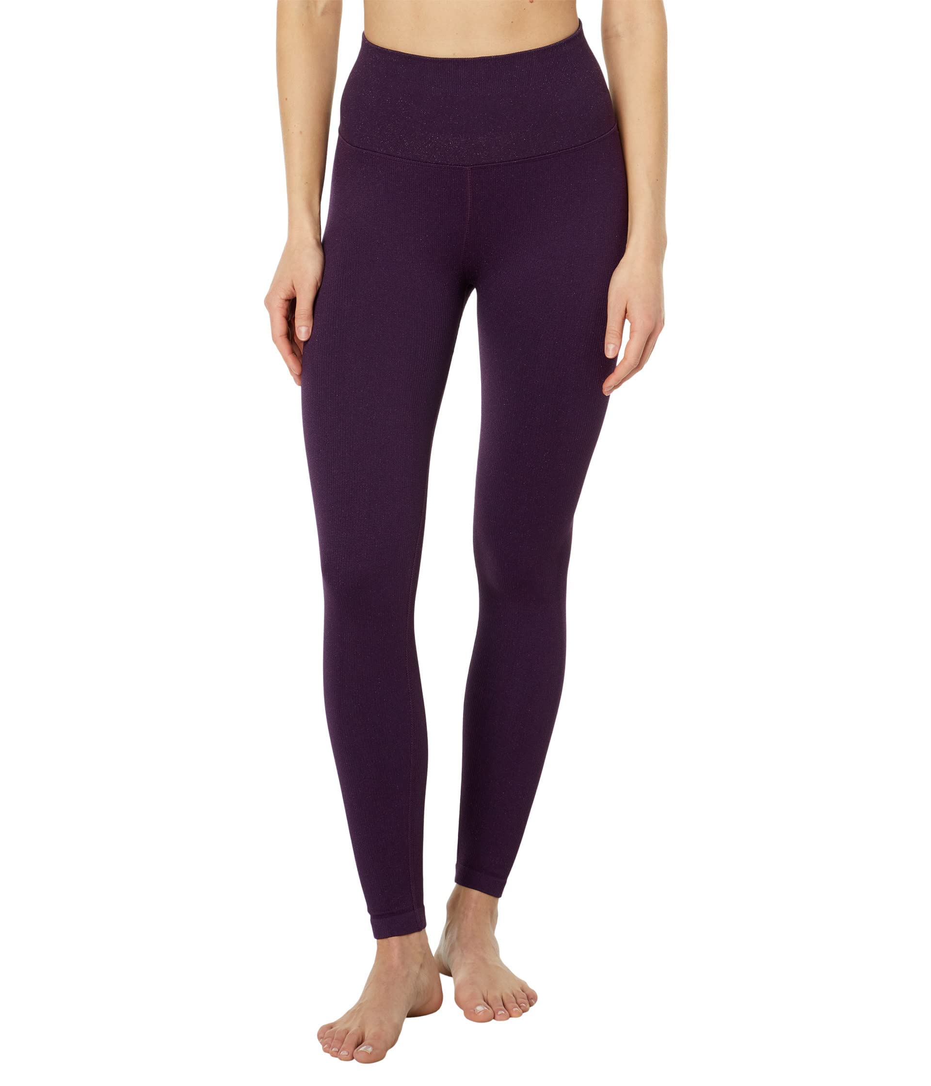 Spiritual Gangster Lurex Love Sculpt Leggings Berry Wine XS-SM 24