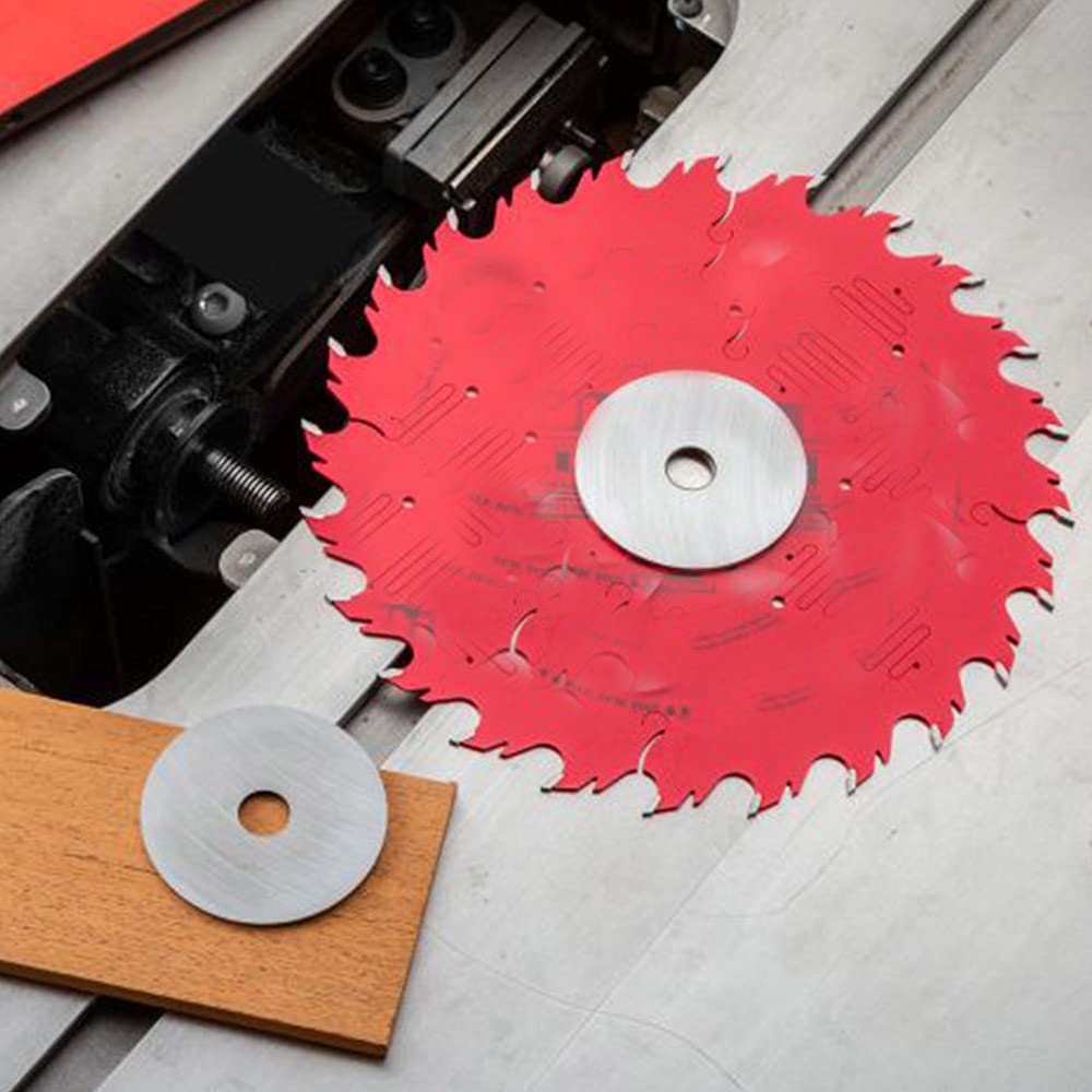 Pair of Blade Stabilizers/Saw Blade Dampener/ Saw Blade Stiffener 4" Diameter x 5/8 Bore for Saw Blade from 8in-12in