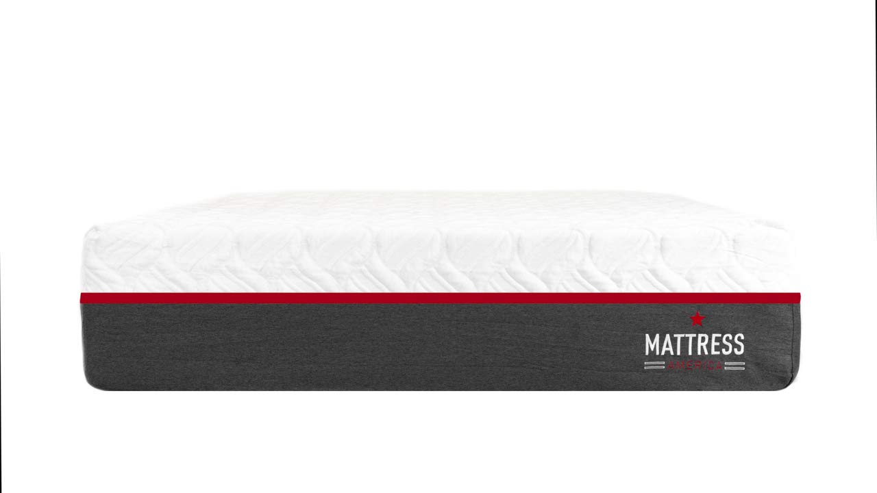 Mattress America Renew 15 Inch Gel Memory Foam Mattress,Plush, Queen