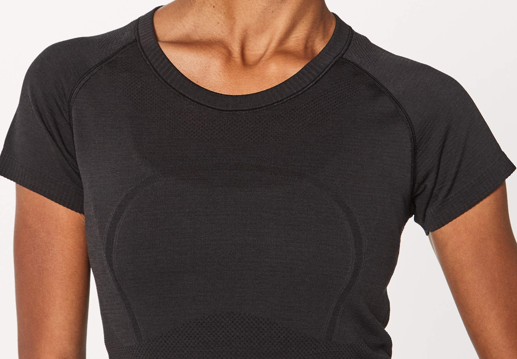lululemon Swiftly Tech Short Sleeve Crew (Black, 8)