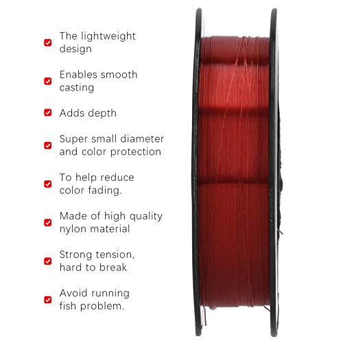 Sporting Goods 5Pcs 100M Nylon Lure Bait Fishing Line Wearproof Strong Toughness Anti‑Bite Tackle Accessory(RvSky)