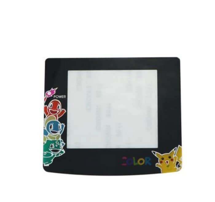 Rymfry Plastic Screen Lens Panel for Gameboy Color GBC Game Console Screen Lens Protector Cover (A)