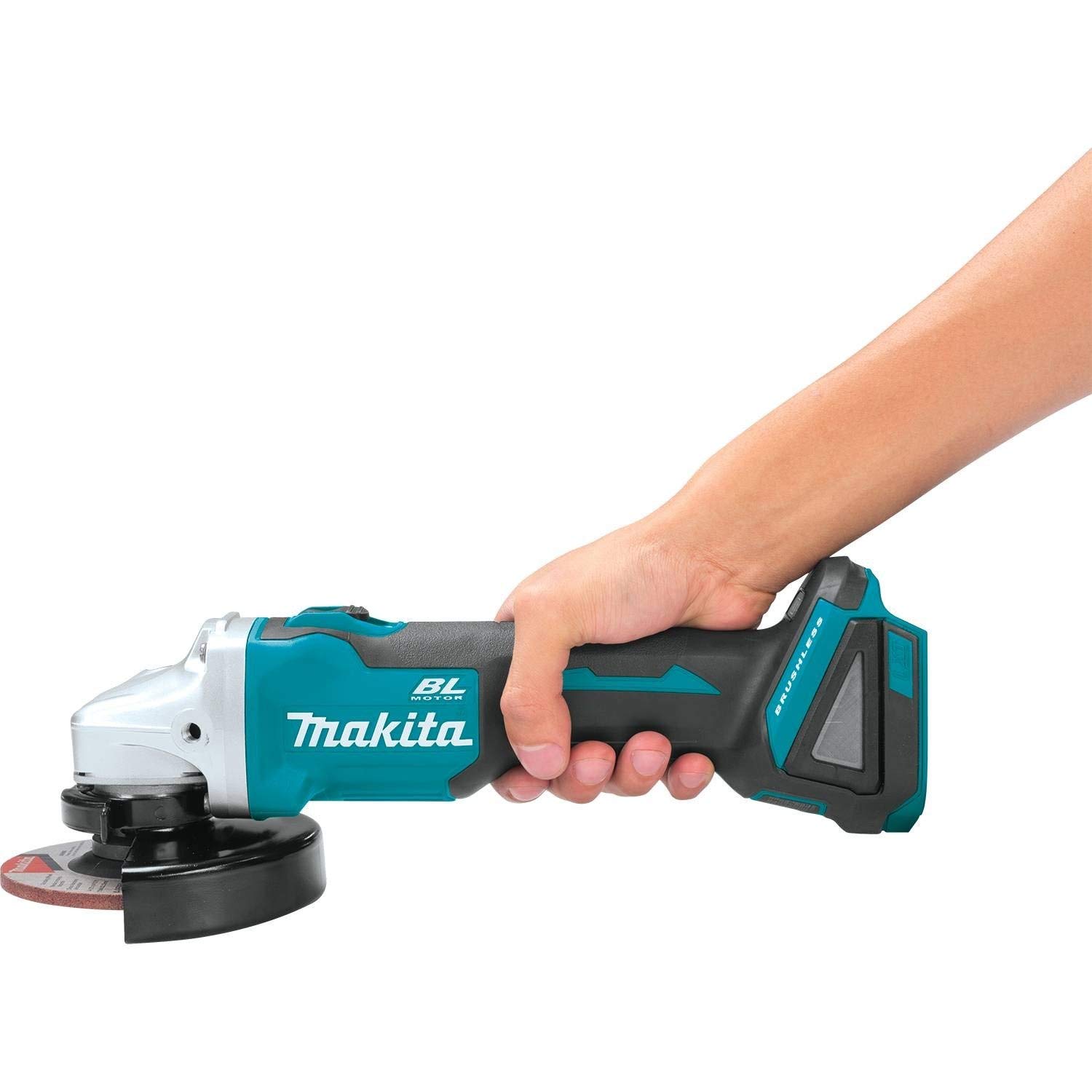 Makita XAG04Z-R 18V LXT Lithium-Ion Brushless Cordless 4-1/2 / 5 in. Cut-Off/Angle Grinder, (Tool Only) (Renewed)