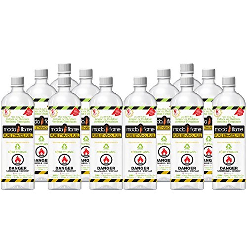 Regal Flame Bio-Ethanol Fireplace Fuel 12 Quart Bottles