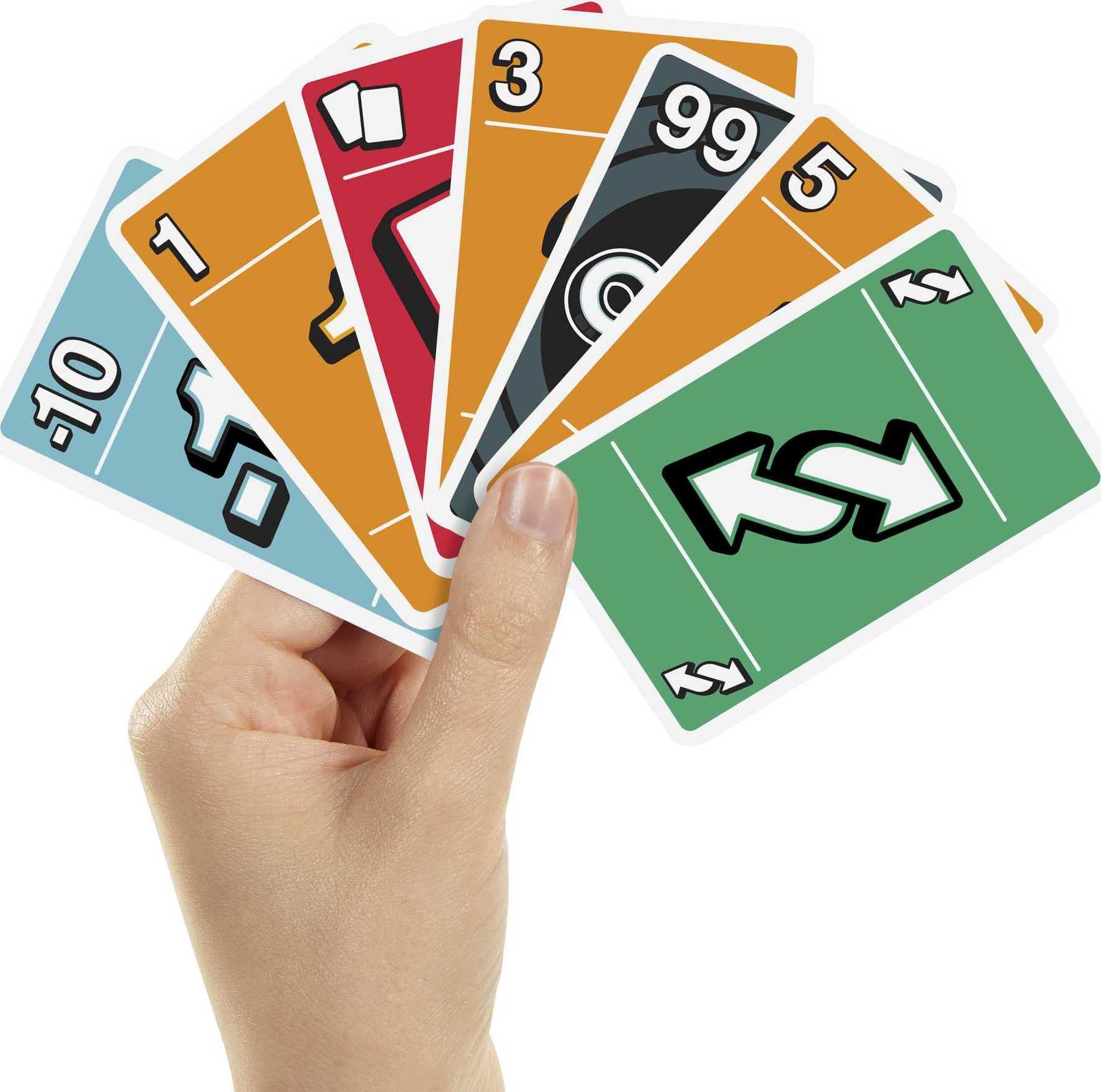 Mattel Games Set of 3 Games with UNO, Phase 10 & ONO 99, Travel Games for Kids & Family Night with Storage Tin Box (Amazon Exclusive)
