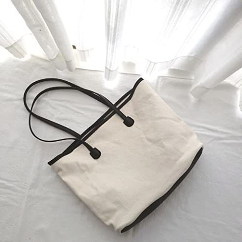 Thick Large Capacity Ladies Handbag Shoulder Bag Ladies Casual Tote Shopping Bag Simple