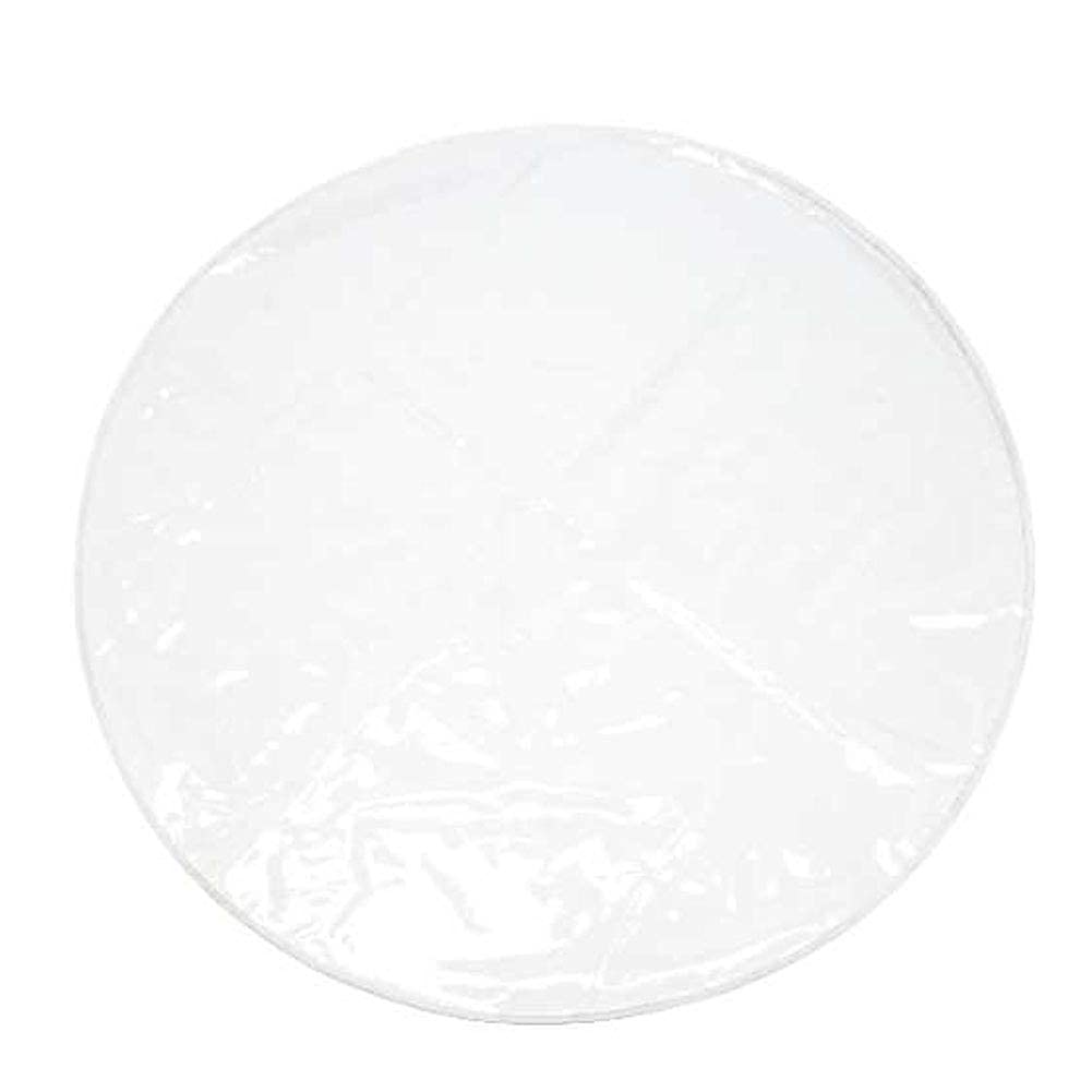 Loodial Splat Mat for Under High Chair/Arts/Crafts Kids Toddler Washable Large Waterproof Round Clear Chair Floor Protector
