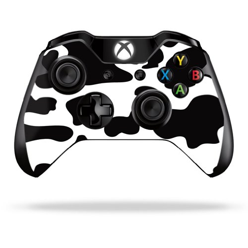 MightySkins Skin Compatible with Microsoft Xbox One or One S Controller - Cow Print | Protective, Durable, and Unique Vinyl wrap Cover | Easy to Apply, Remove, and Change Styles | Made in The USA