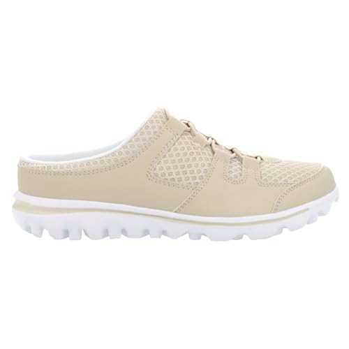 Propét Women's TravelActiv Slide Sneaker, Sand, 8.5 XX-Wide US