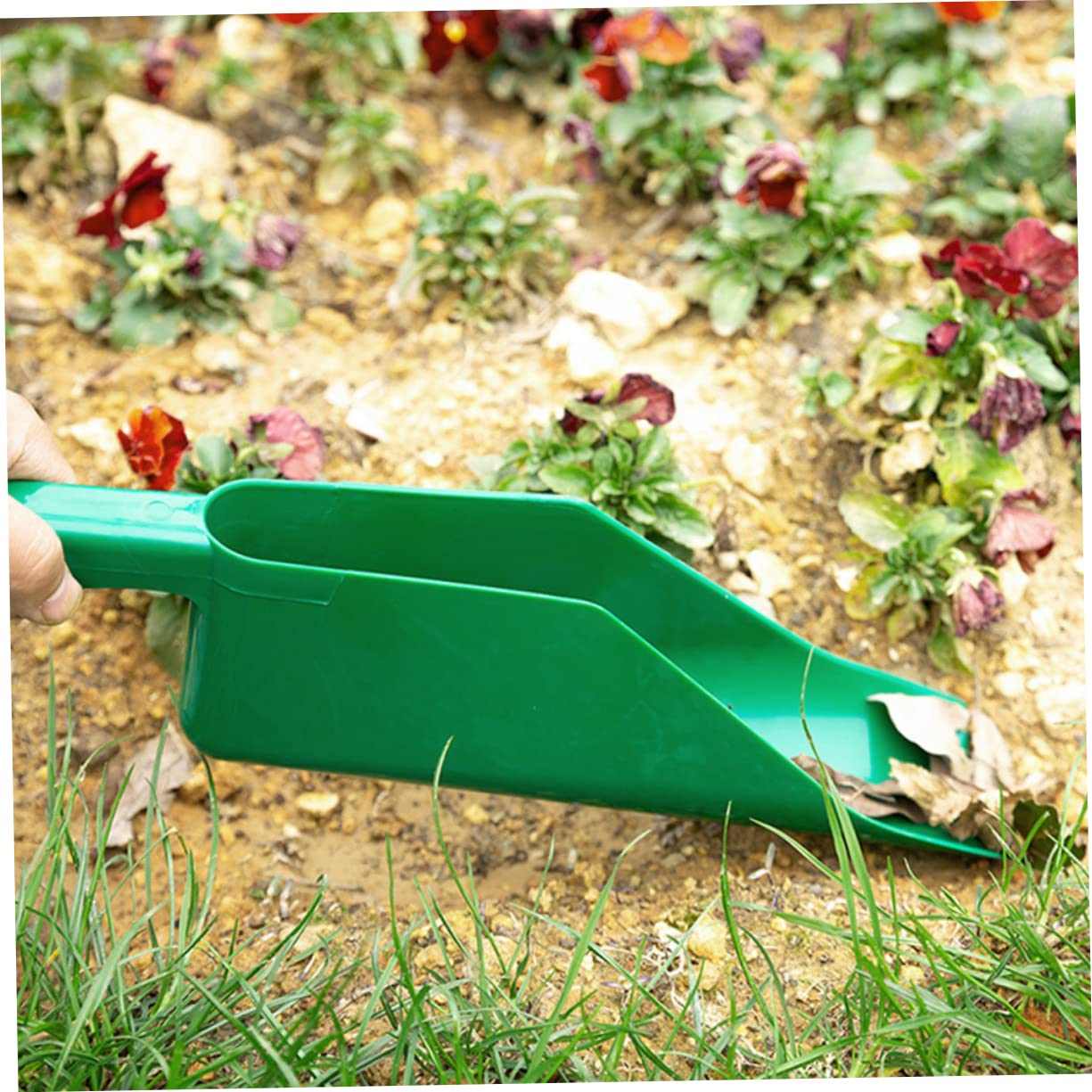 LIGHTAOTAO leaf cleaning spoon Downspout Gutter Scoop roof gutters cleaning shovel gutter scoop from ground garden gutter scoop cleaning tool home tools scoop for gutter plastic High capacity