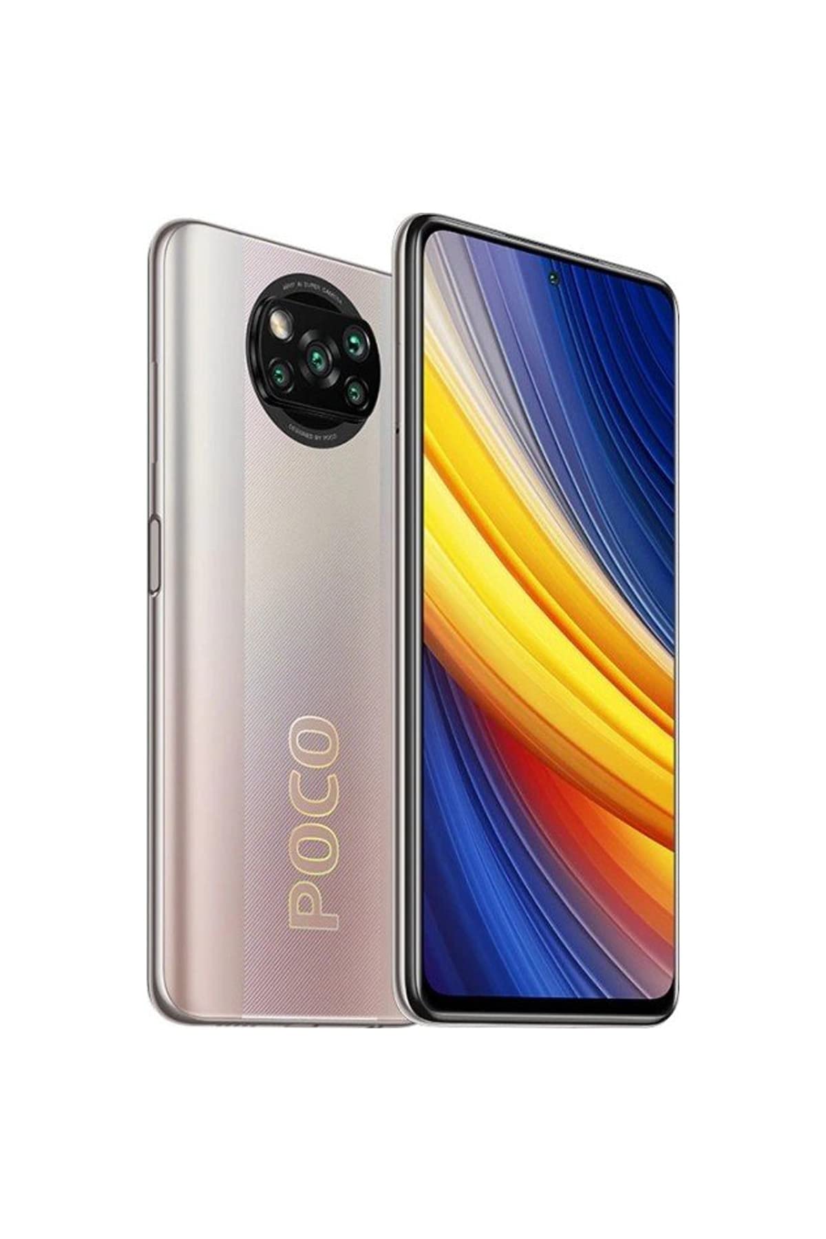 POCO, LLC Poco X3 Pro | 128GB 6GB RAM | Factory Unlocked (GSM ONLY | Not Compatible with VerizonSprintBoost) | International Version (Metal Bronze)