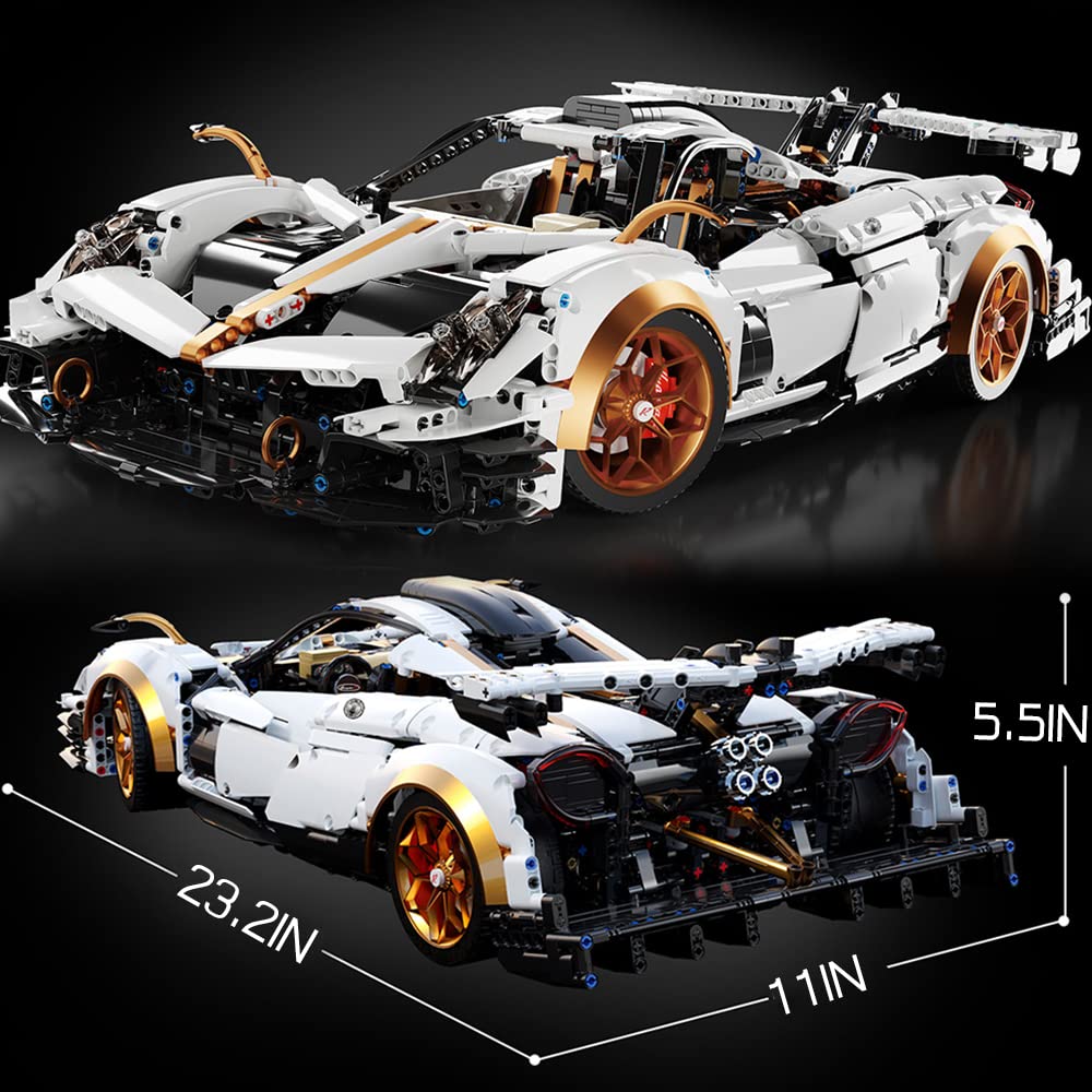 Mesiondy Racing Car Building Blocks Kit,Car Model Building Set DIY Toys for Boys Age 12 13 14 15 16