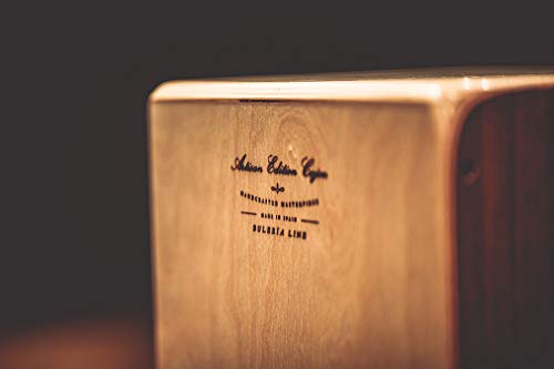 Meinl Artisan String Cajon with Mongoy Frontplate / Baltic Birch Body - MADE IN SPAIN - BulerĂa Line, 2-YEAR WARRANTY (AEBLMY)
