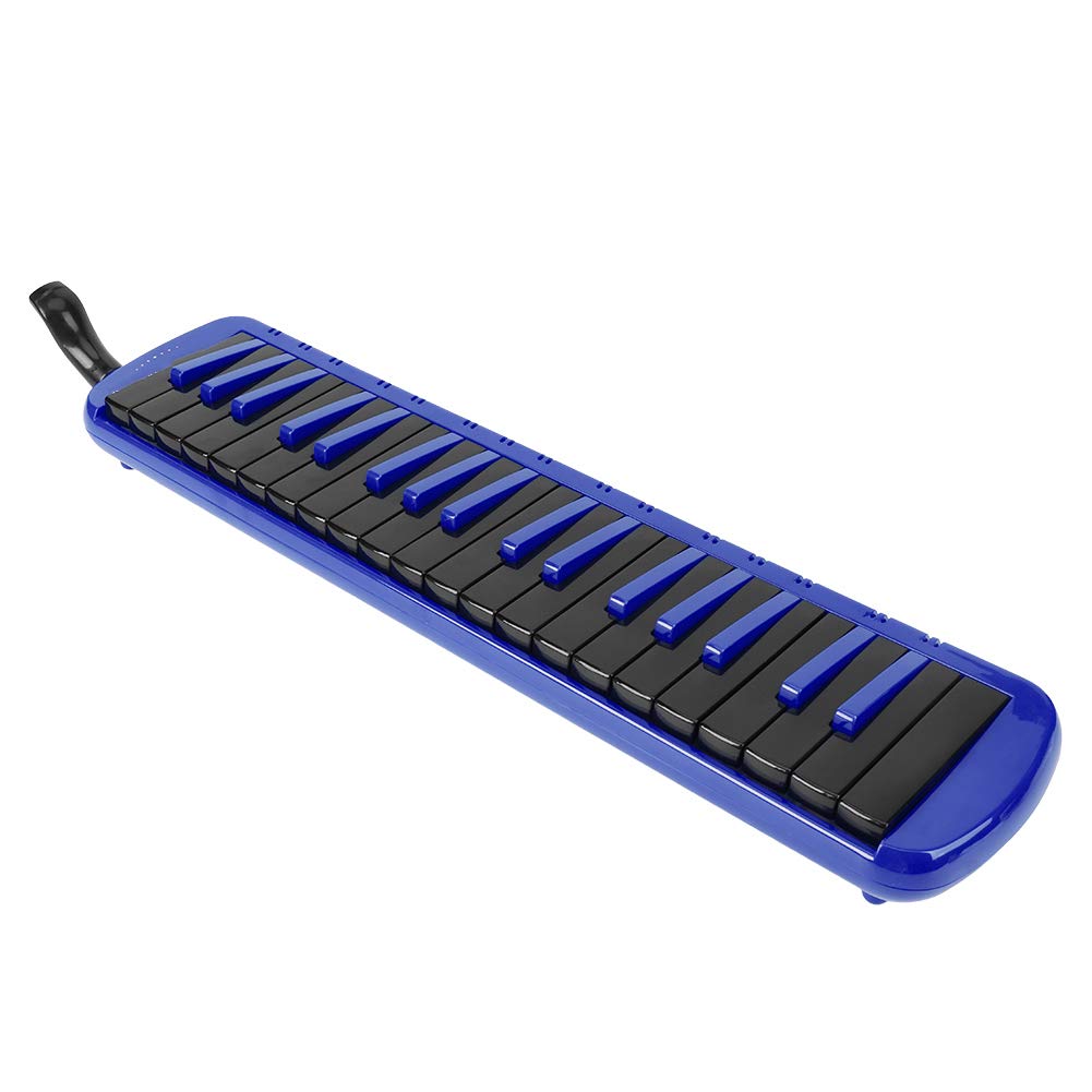 Melodica 37 Key, Melodicas Piano Blowpipe Melodica Musical Instrument(blue)