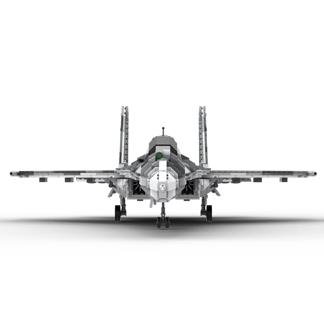 Topoo Military Aircraft Building Toy Sets Airplane Building Kit Battle Bricks WW2 Armored Fighter Model Compatible with Lego Technic City - MOC-36720 (1659 Pieces)
