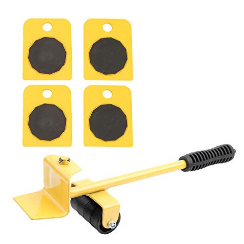 MEKOTRIN Furniture Transport Set Plate Shifter Sliders Lifters Heavy Objects Yellow Movers Panel Carriers, MEKOTRIN618zrv0h5m
