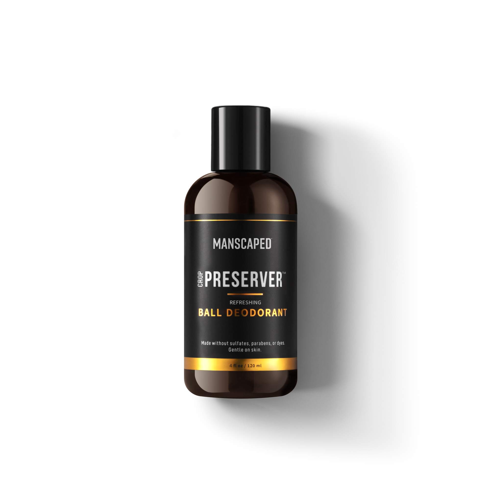 MANSCAPED™ Nuts and Bolts 3.0, Men's Grooming Kit, Includes The Lawn Mower™ 3.0 Ergonomically Designed Powerful Waterproof Trimmer, The Crop Preserver™ Ball Deodorant and Disposable Shaving Mats