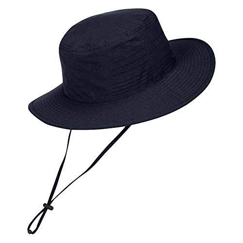 Nike Golf Dri-FIT UV Sun Bucket Hat (Obsidian/Obsidian, L/XL)