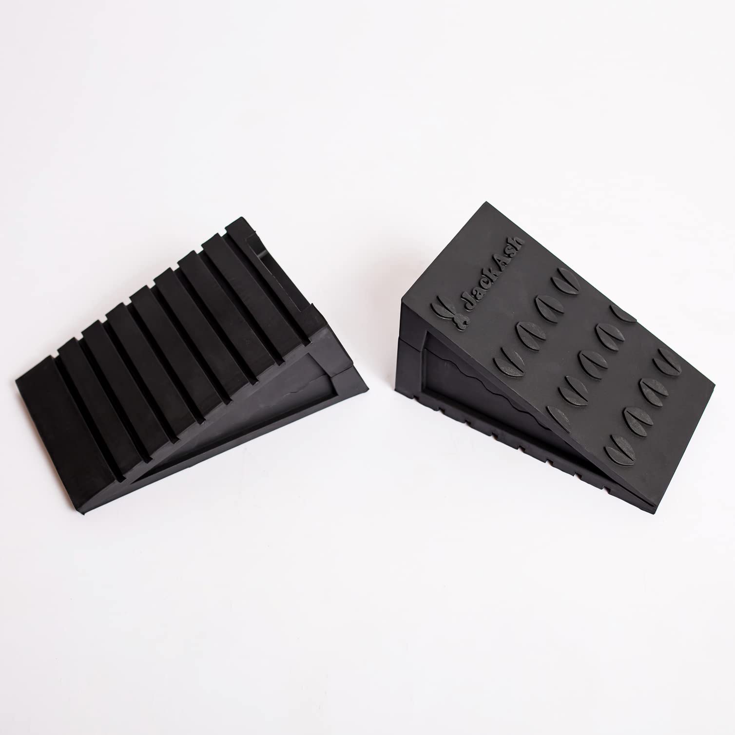 Squat Wedge Block | Slant Board for Squats, Heel Elevated, 2 Pairs (4 pieces) Non-Slip, Weight Lifting Calf Stretcher, Improve Mobility Balance and Strength Performance