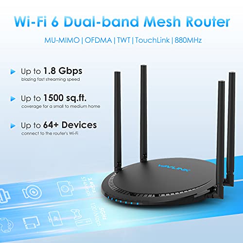 WiFi6 USB Adapter+WiFi 6 AX1800 Wireless Router