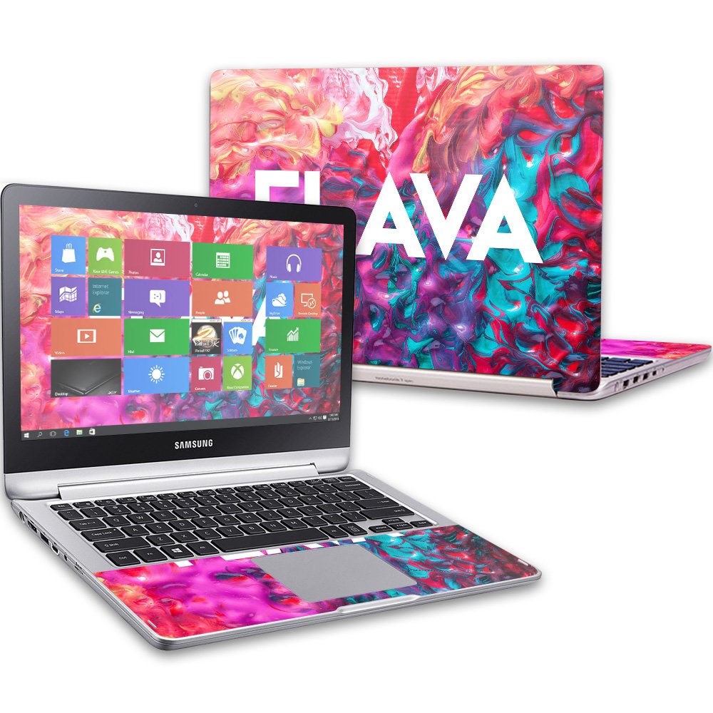 MightySkins Skin Compatible with Samsung Notebook 7 Spin 13.3" (2016) – Flava | Protective, Durable, and Unique Vinyl Decal wrap Cover | Easy to Apply, Remove, and Change Styles | Made in The USA