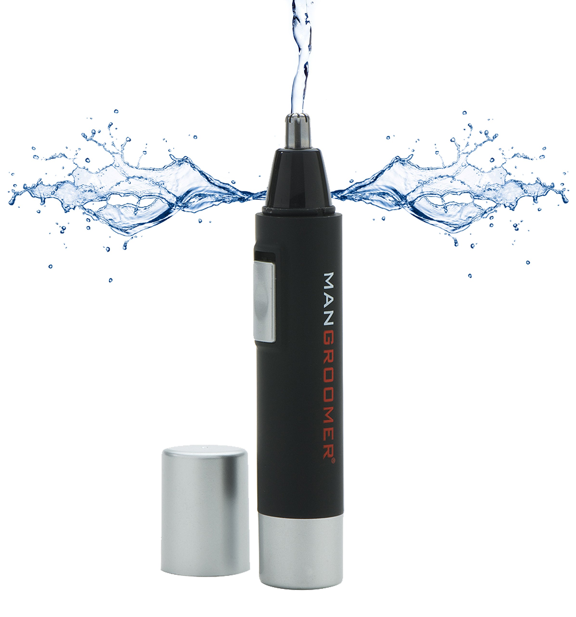 The Super Stud 2 Product Back and Nose Grooming Bundle by MANGROOMER β Bundle Includes The Essential Back Hair Shaver and Professional Nose and Ear Hair Trimmer
