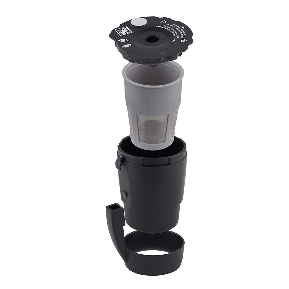 Replacement Universal Reusable Ground Coffee Filter for Keurig My K-Cup,Universal Reusable Ground Coffee Filter, Compatible with Keurig 2.0 K200, K250, K300, K350, K400etc. Brewers.