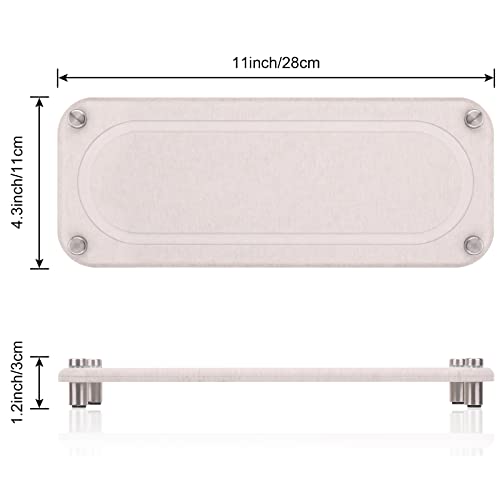 RSzeen Instant Dry Sink Caddy Organizer, Sink Sponge Soap Holder, Countertop Fast Drying Stone Tray for Bathroom Kitchen (Beige)