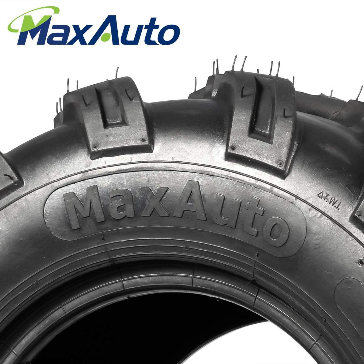 MaxAuto 2PCS Sport ATV Tires 18x9.5-8 18x9.50x8 Lawn Mower Off-Road ATV UTV Tire 4PR Turf Tires Mud Sand Trial Tires P311