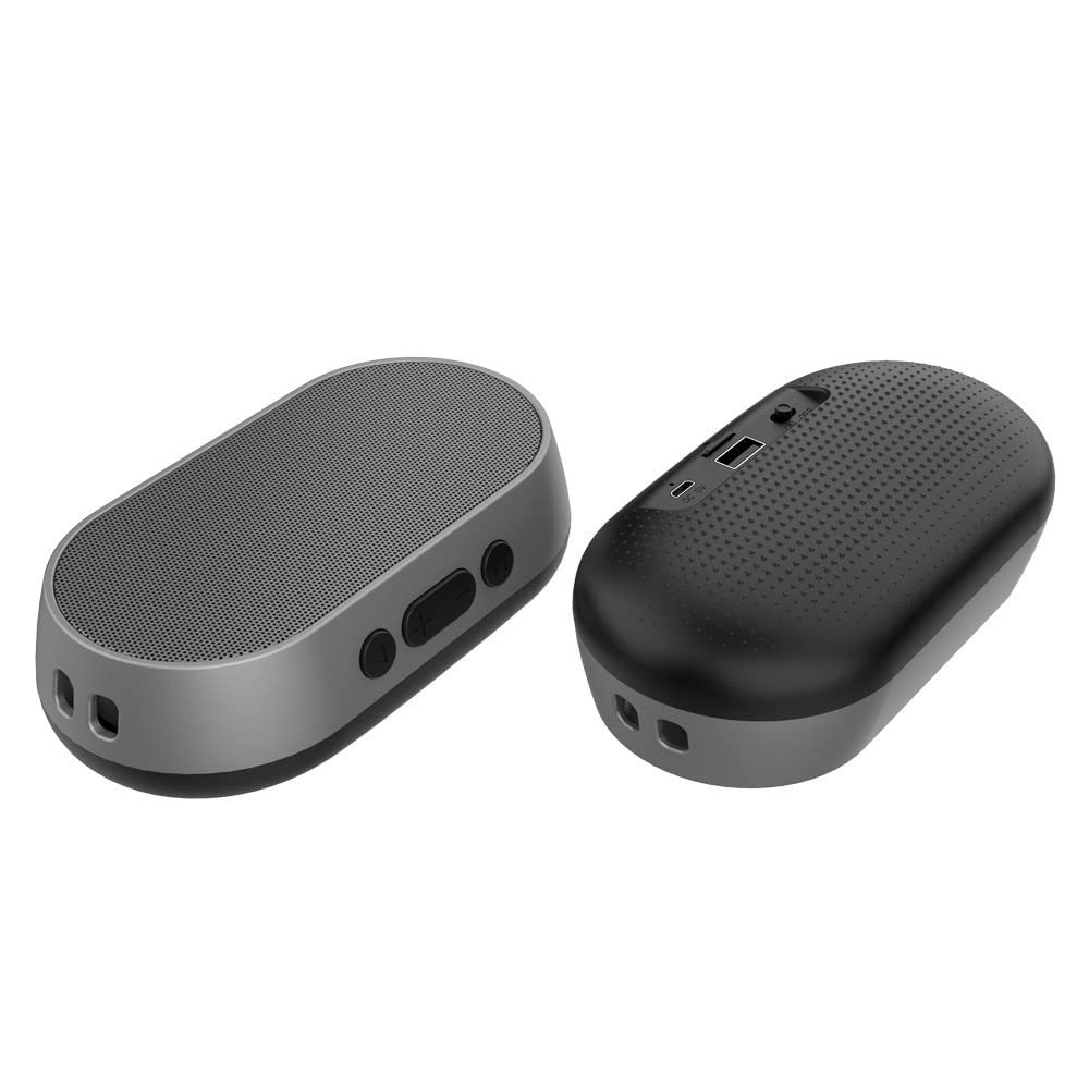 Wireless Bluetooth Speaker Portable Mini Band FM Radio (Sliver Grey)